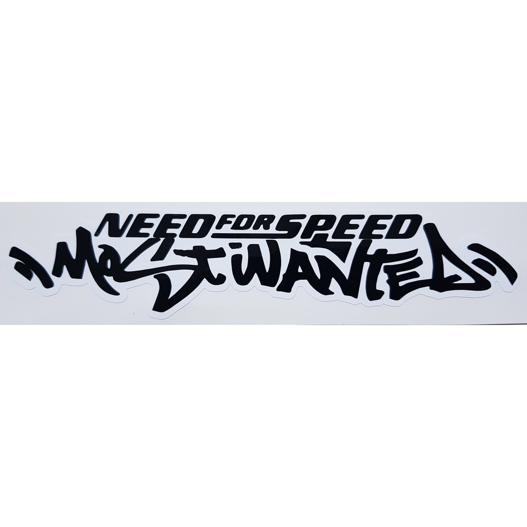 NEED FOR SPEED STICKER DECALS FOR MOTORCYCLE, CAR WATERPROOF | Shopee ...