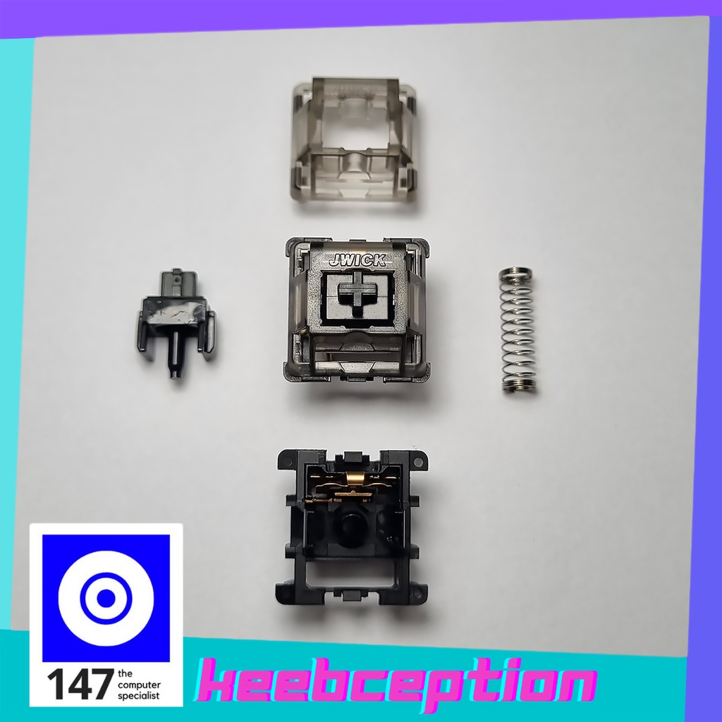 JWK / JWICK Ultimate Black Linear Switch (10 pcs) | Shopee Philippines