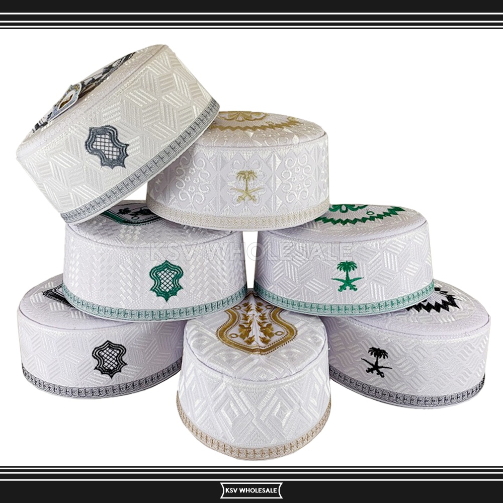 HITAM NABI PUTIH Peci Kopiah Prophet ADZ Size Boys Adult Men Jumbo ...