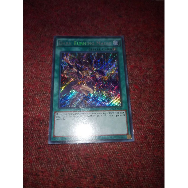Yugioh Card - Dark Burning Magic (EN) | Shopee Philippines