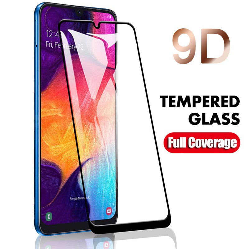 Full Cover Tempered Glass For OPPO A52 A92 A12 A5 A9 2020 A31 A91 A3s ...