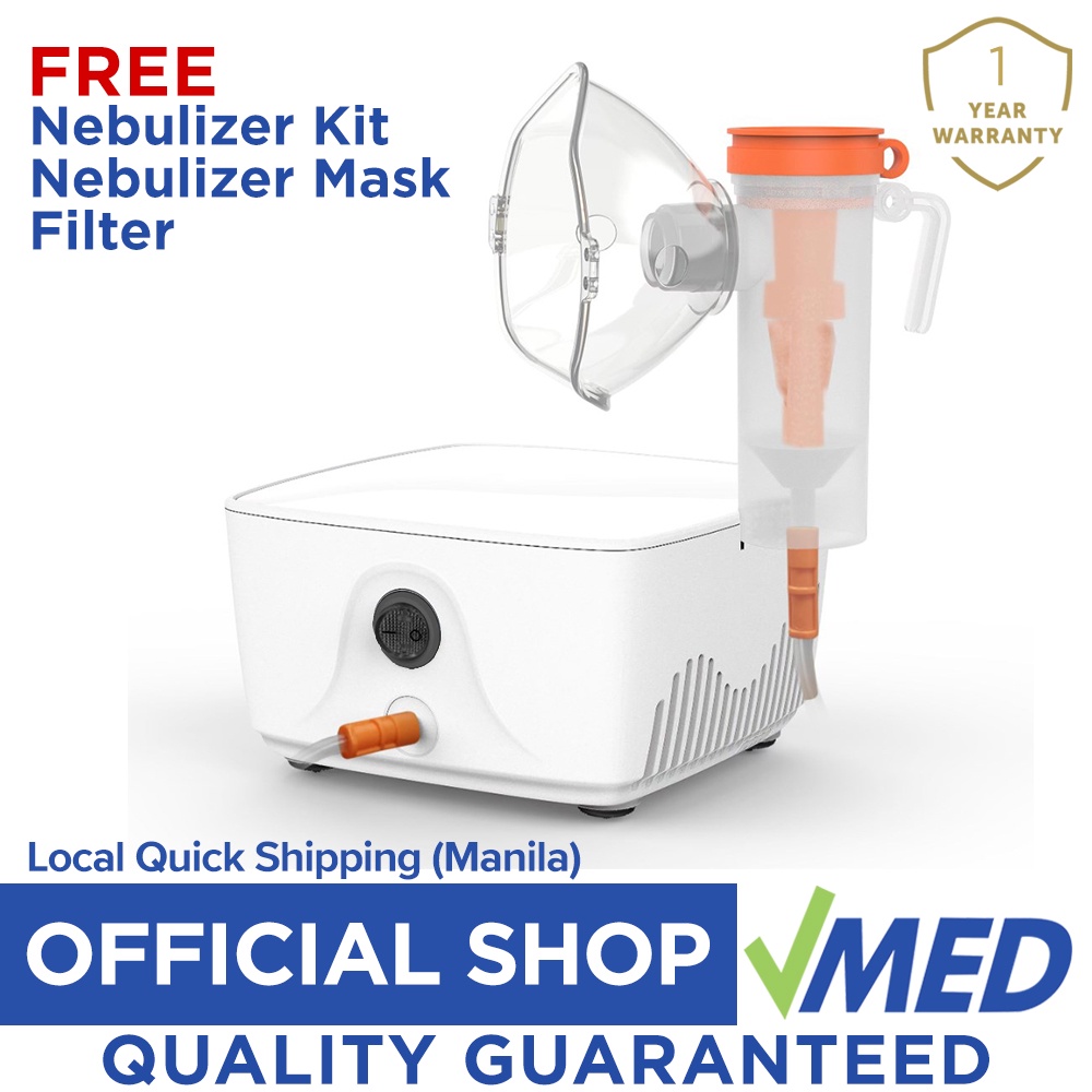 VMED Prohealthcare Respi-Life Nebulizer With Free Accessories New Model ...
