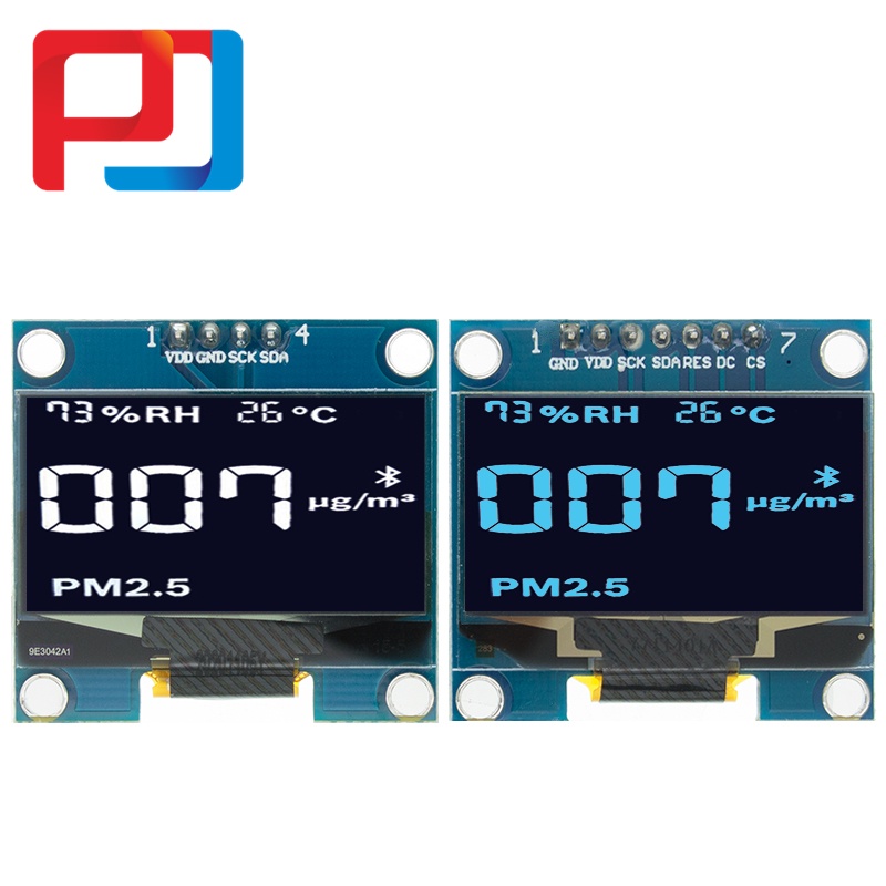 1PCS 4PIN 1.3" OLED module white/blue color 128X64 1.3 inch OLED LCD ...