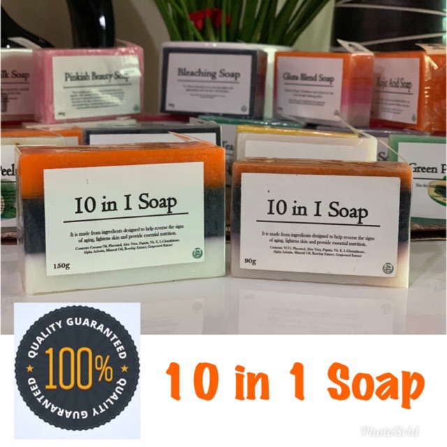 10 in 1 Bar Soap (135g) | Shopee Philippines
