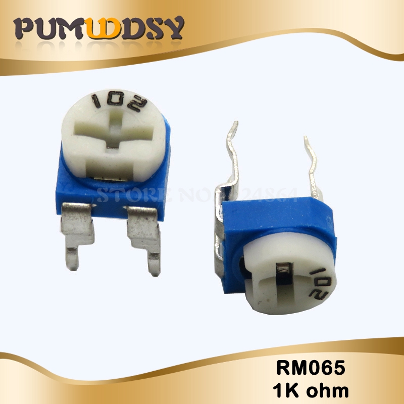 20PCS RM065 RM-065 1K ohm 102 RM065-102 Trimpot Trimmer Potentiometer ...