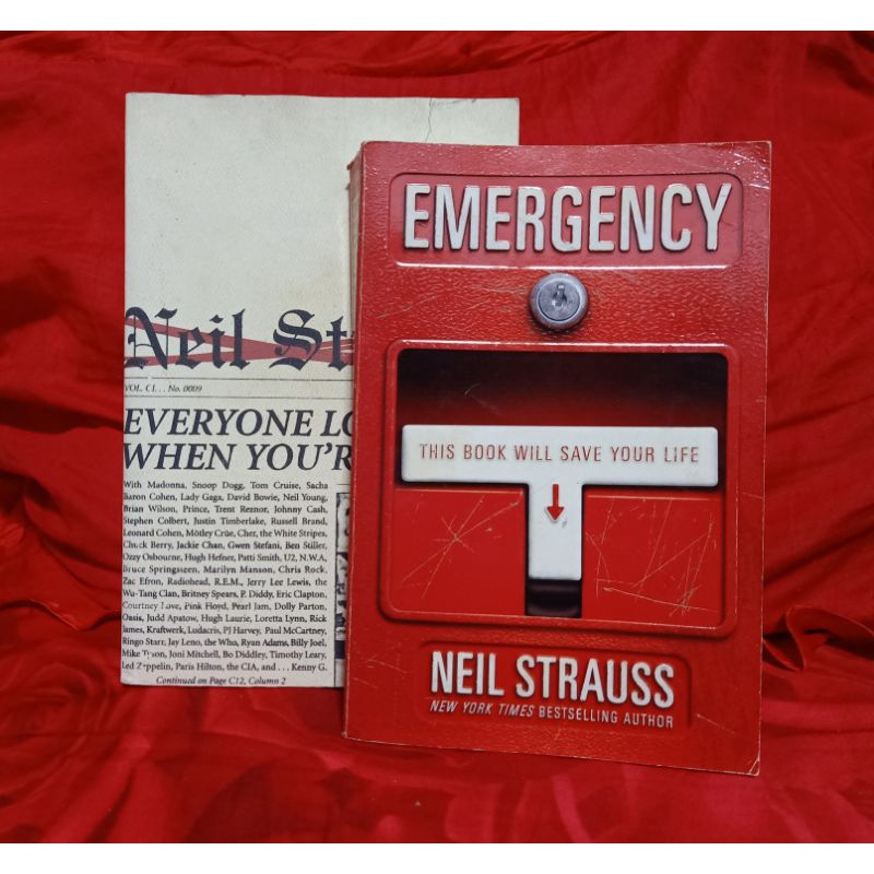 Neil Strauss Books (Emergency & Everyone loves you when you're dead ...
