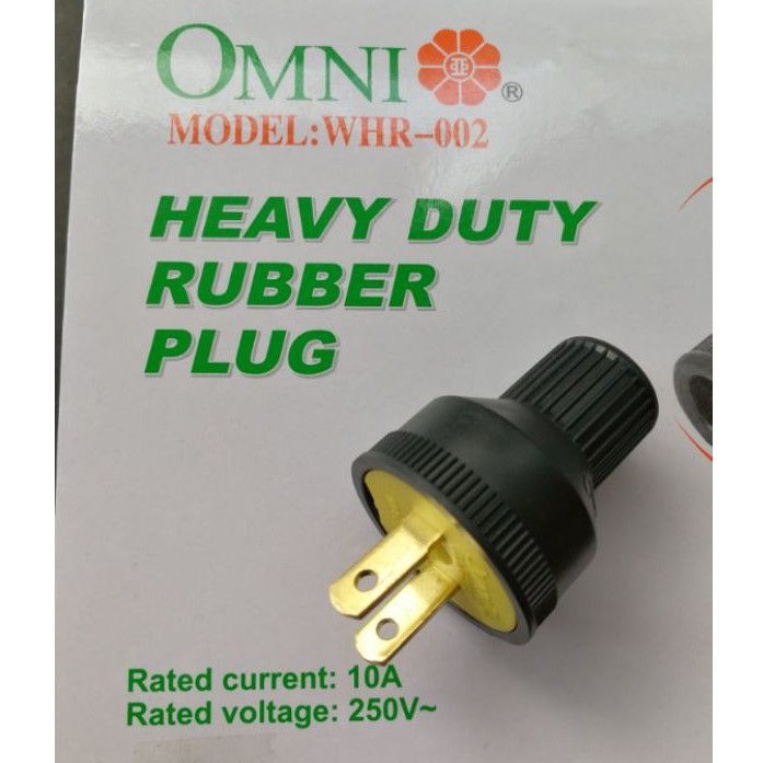 Omni Heavy Duty Rubber Plug WHR-002 | Shopee Philippines