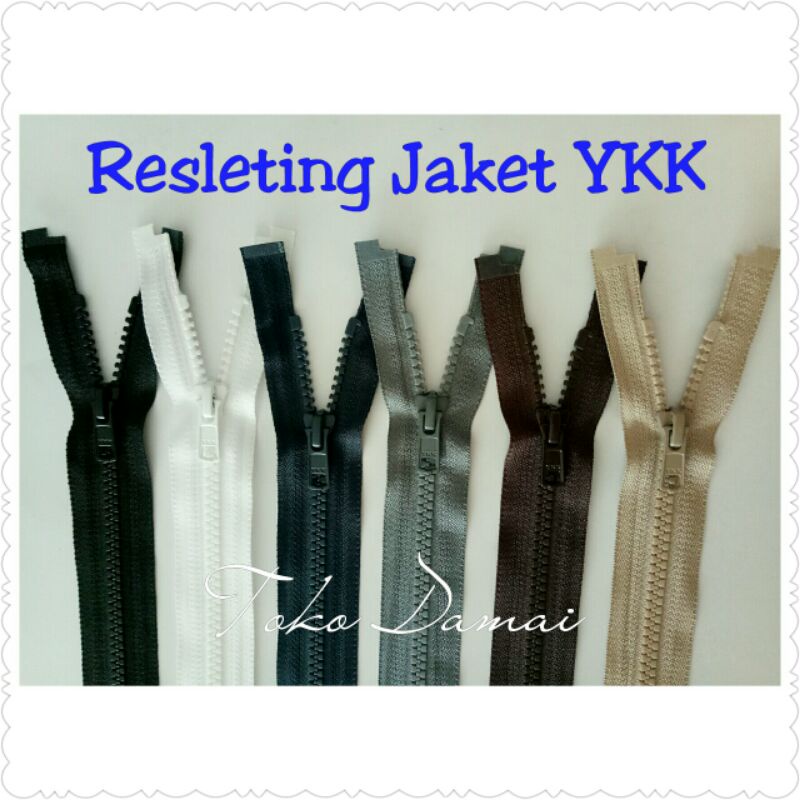 Ykk VISLON JACKET Zipper Corn Teeth uk 70cm-75cm { Per Pcs ] | Shopee Philippines