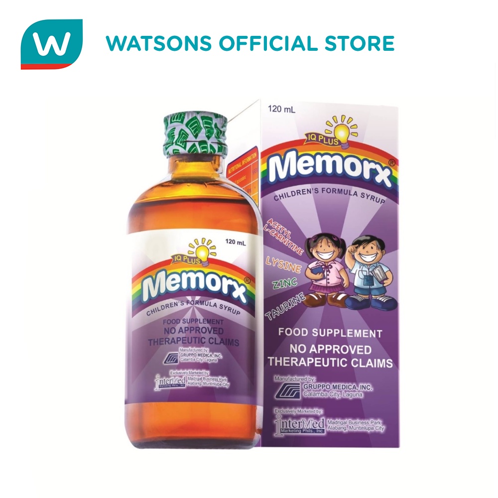 MEMORX Children Formula Syrup 120 mL | Shopee Philippines