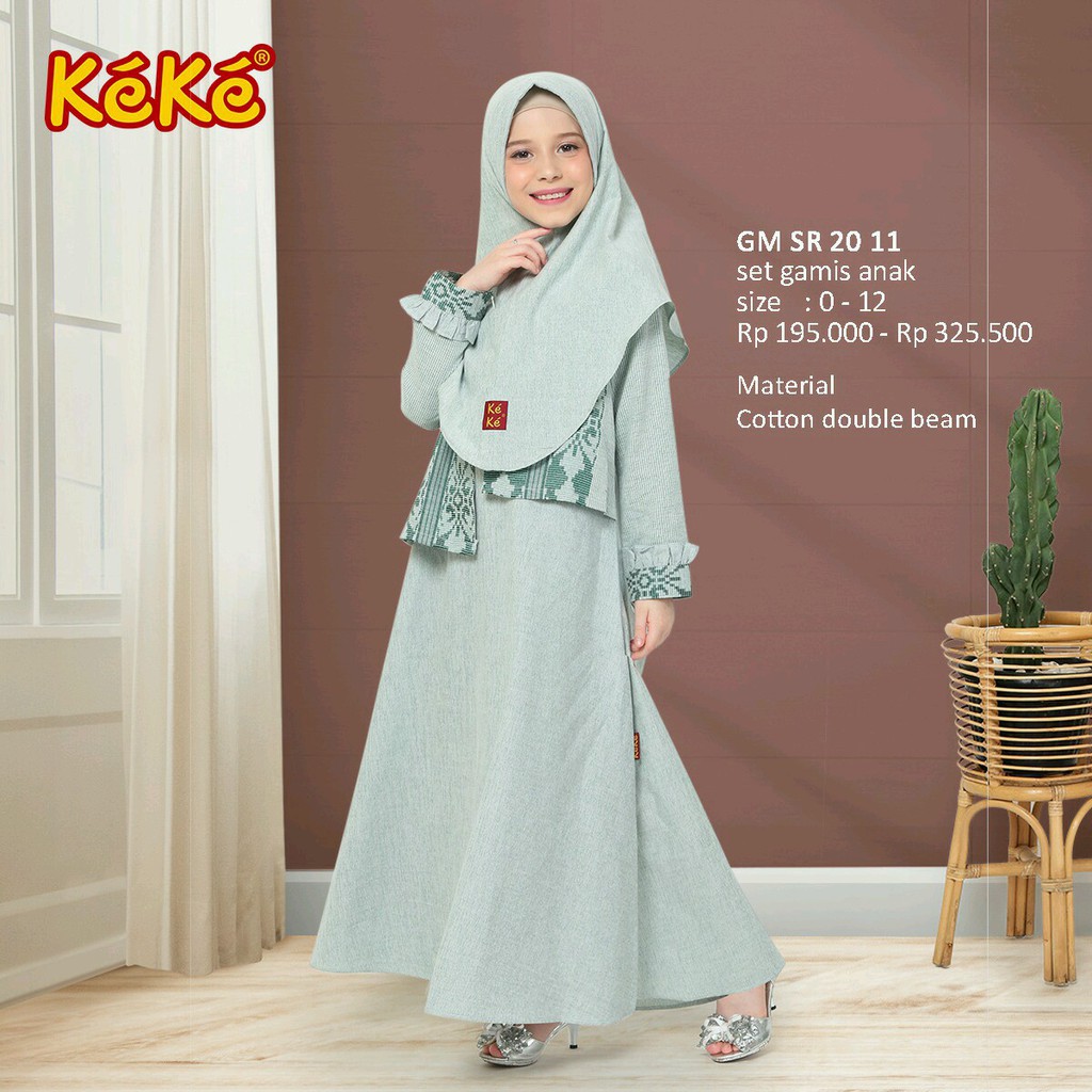 Latest Gamis by Keke Tosca Gm Sr 2011 | Shopee Philippines