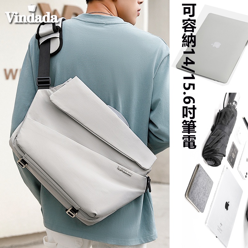 Functional Side Backpack Men's Shoulder Bag Shoulder Bag Anti-theft ...