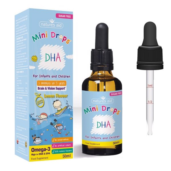 (New Model) DHA Drop for babies from 3 months old (DHA made in the UK ...