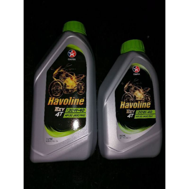 COD HAVOLINE EZY 4T 20W-40 800ML/1LITRE | Shopee Philippines
