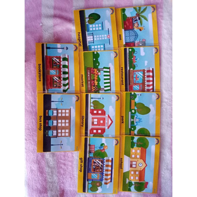 ESL Teaching Props - 51 TALK flashcards (3) | Shopee Philippines