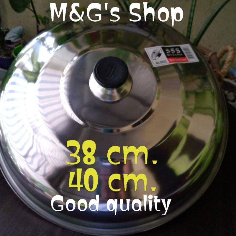 Big Stainless steel lid cover ( available in sizes 36cm, 38cm, 40cm and ...