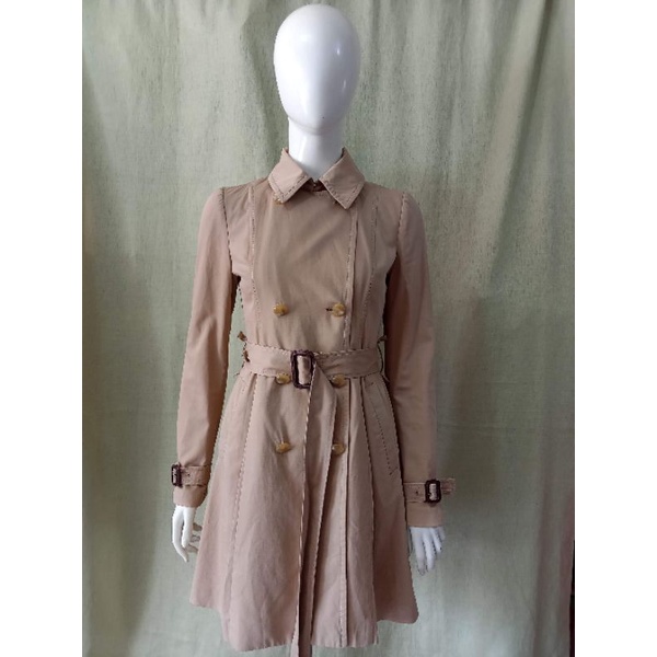 Trench Coat Mid Thigh Length | Shopee Philippines