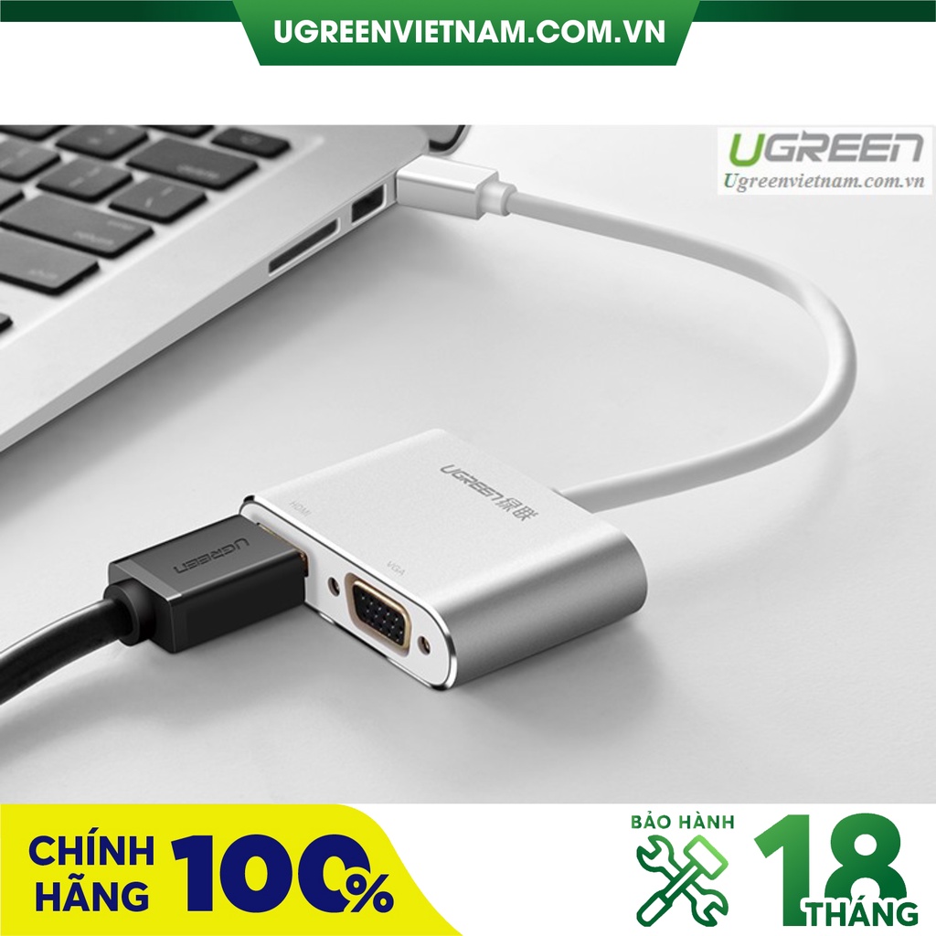 Genuine Mini Displayport to HDMI / VGA conversion cable Ugreen 20421 ...