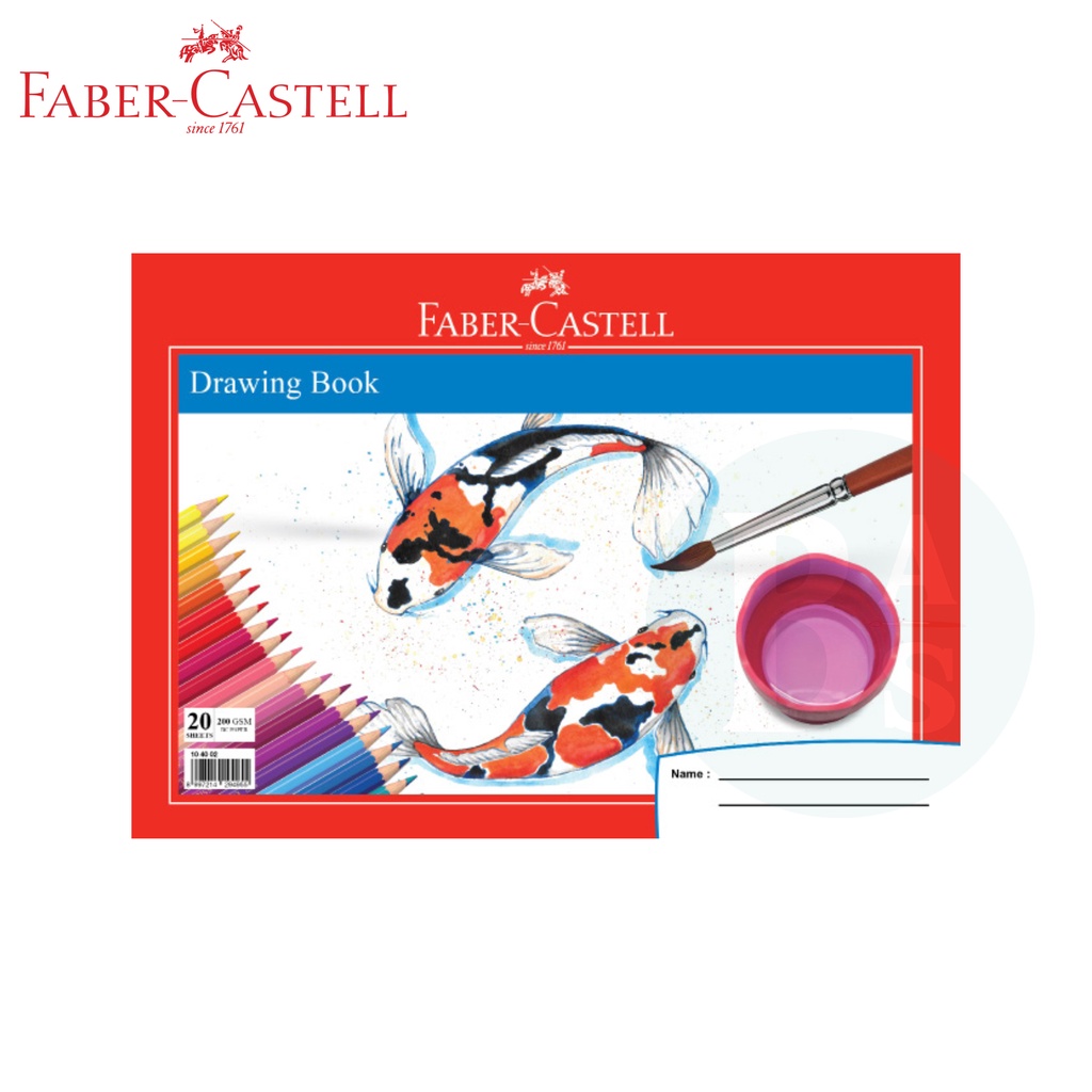 Faber-Castell Drawing Book A4 200gsm | Shopee Philippines