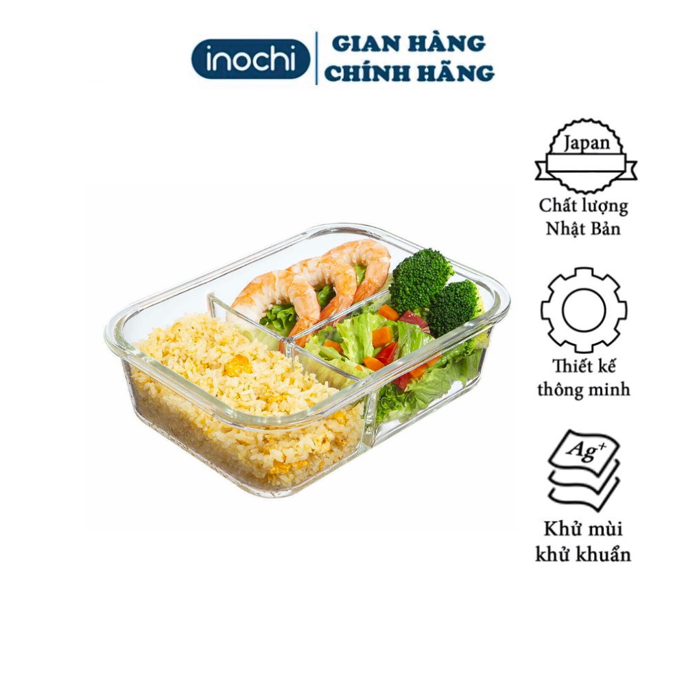 Nikko Rectangular Glass Box With Compartment | Shopee Philippines