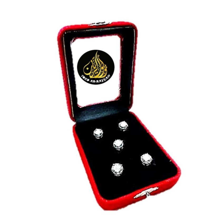 EXCLUSIVE BUTANG BAJU MELAYU WITH VELVET BOX (WHITE) | Shopee Philippines