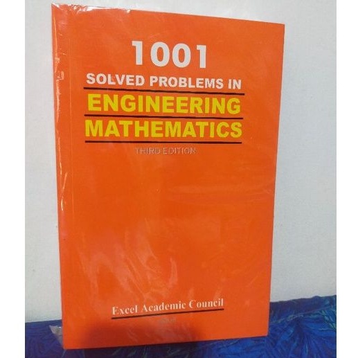1001 Solved problem in Engineering mathematics 3rd edition | Shopee ...