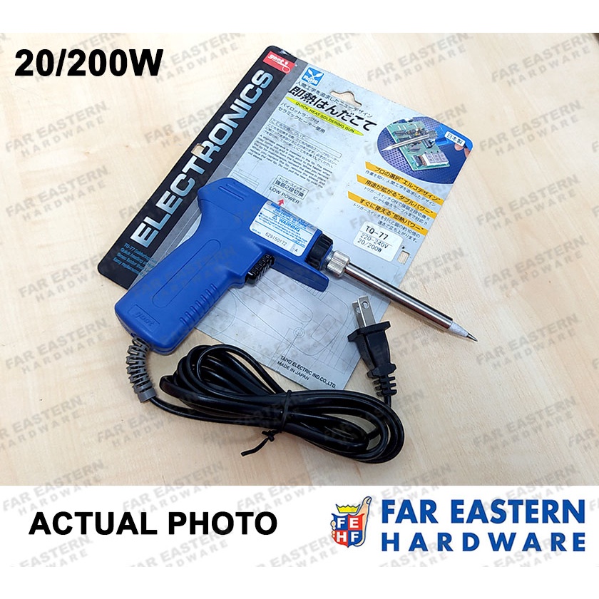 GOOT Electric Soldering Iron Gun 40w 45w 200w Made in Japan | Shopee ...