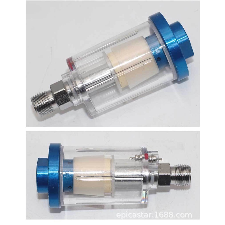 Spray Gun Air Line Filter Oil Water Trap Moisture Separator with ...