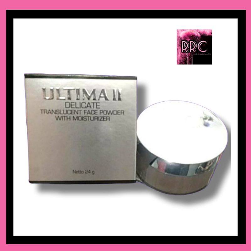 Ultima ll delicate translucent face powder with moisturizer 021 neutral ...