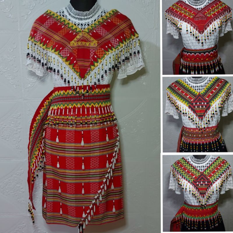 Ethnic Native Shawl, belt and skirt of Kalinga- Igorot | Shopee Philippines