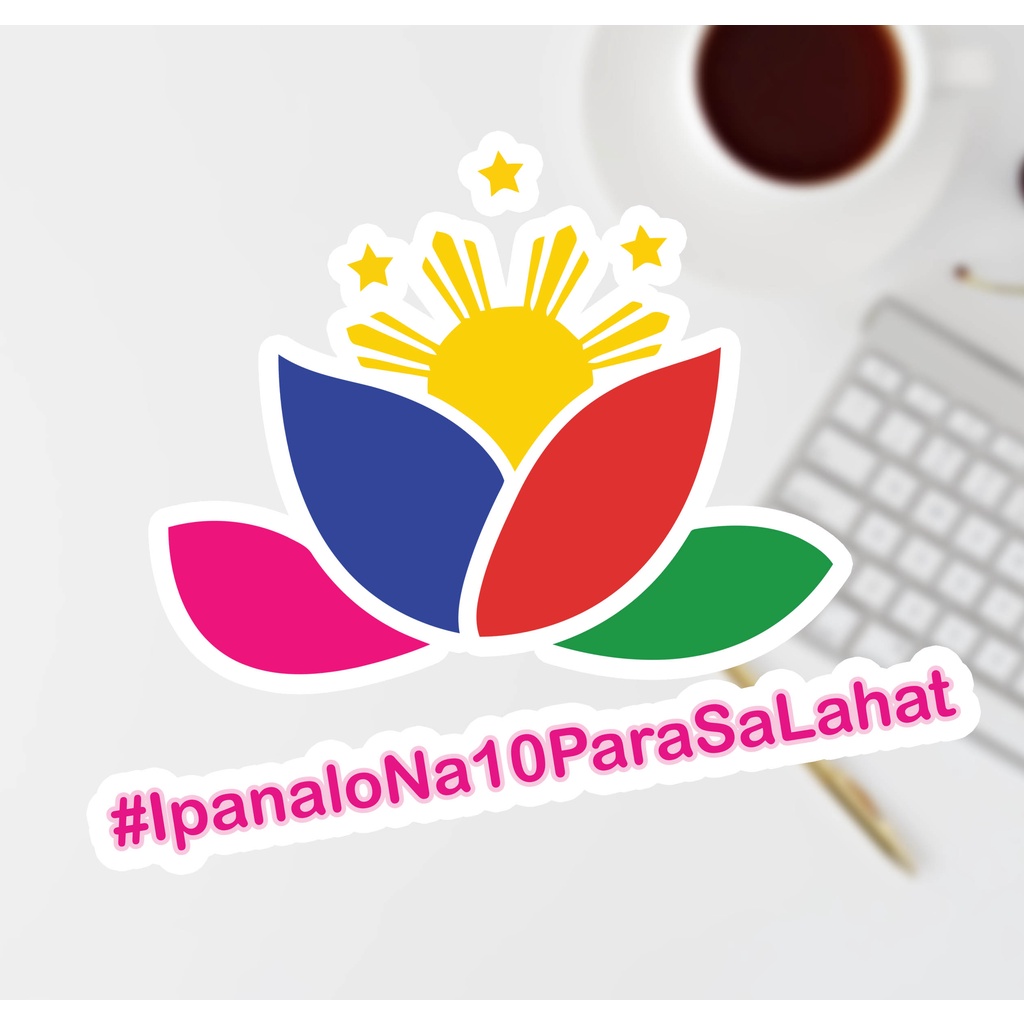 I Panalo Na10 Para Sa Lahat Sticker | Let leni Lead | Kulay Rosas ang ...