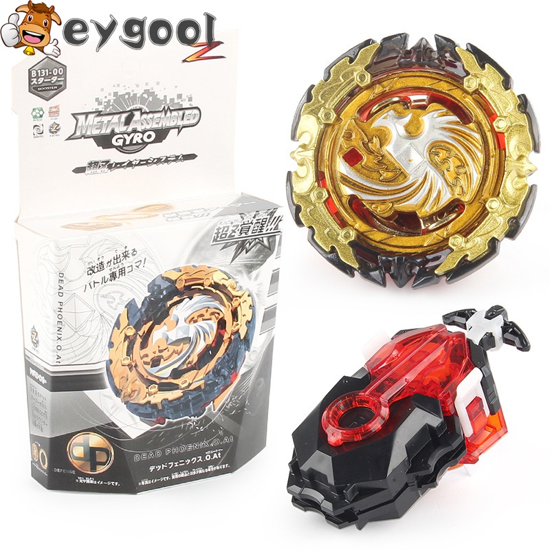 Beyblade Burst B-131 Gold Dead Phoenix.0.At Cho-Z with B-184 LR ...