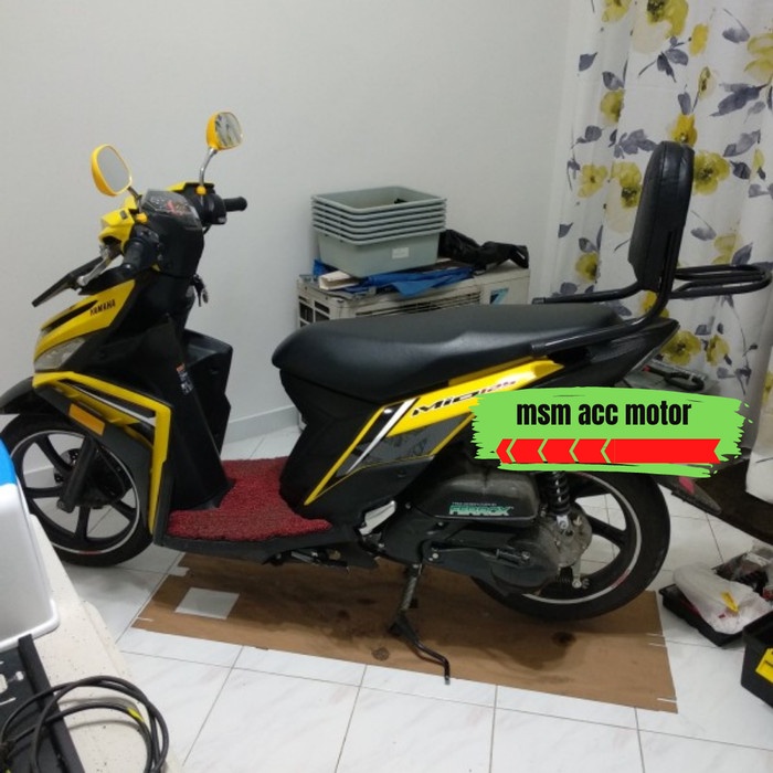 Yamaha Mio, Fino, Soul GT Motorcycle Seat Backrests, All Years & All ...