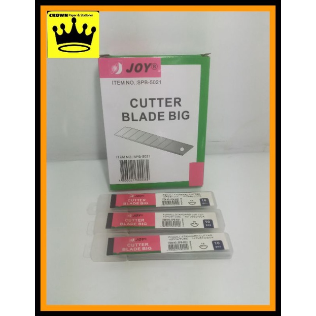 1 Tube Joy Cutter Blade Big (10pcs) | Shopee Philippines
