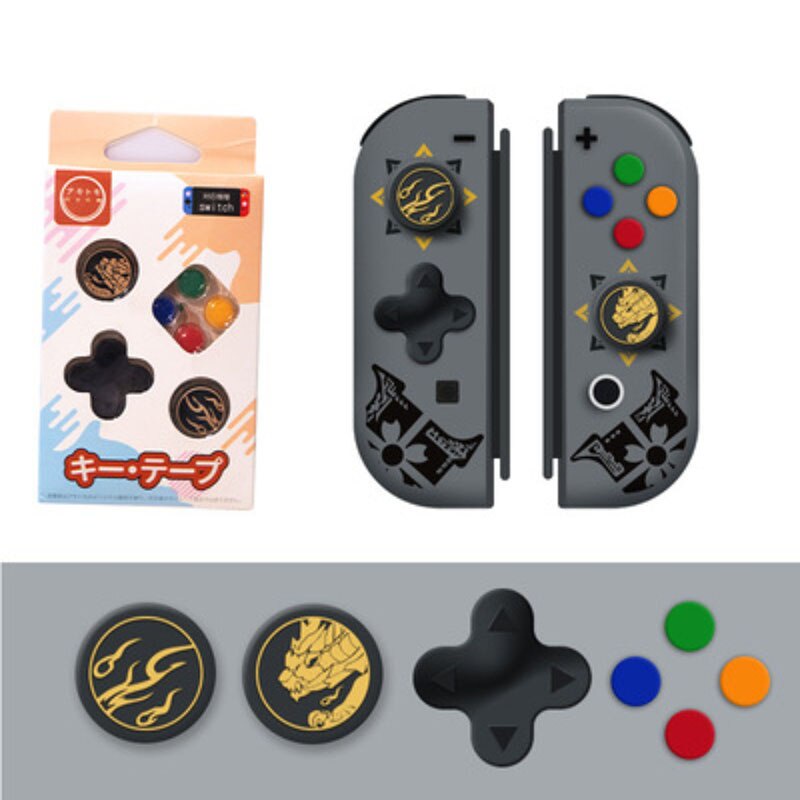 Nintend Joystick Button Thumb Stick Grip Cap Protective Cover For ...