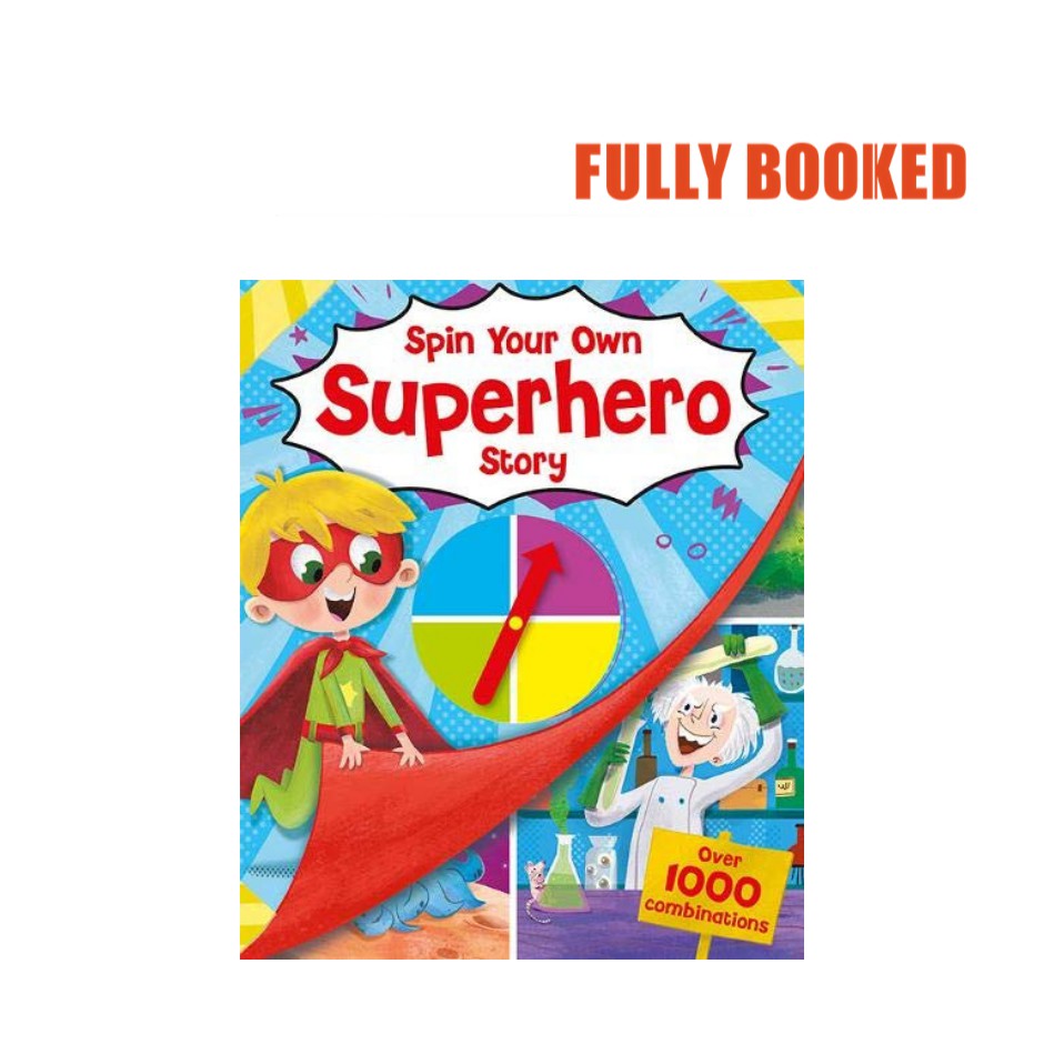 Spin Your Own: Superhero Story (Board Book) by Igloo Books | Shopee ...