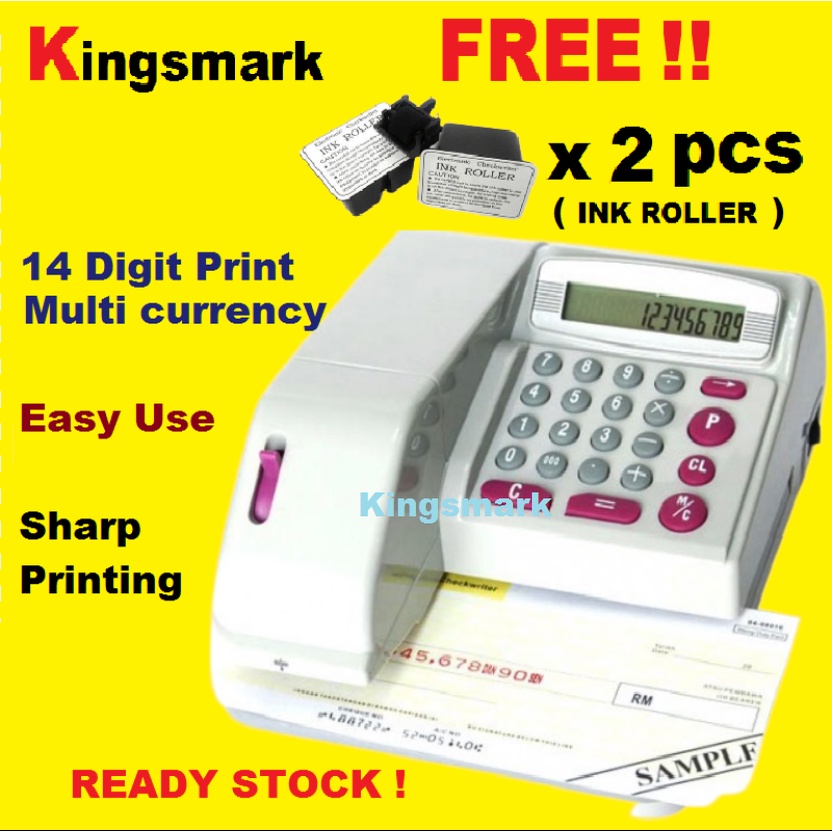 Multi Currency Cheque writer Machine , Checkwriter , Check Writer ...