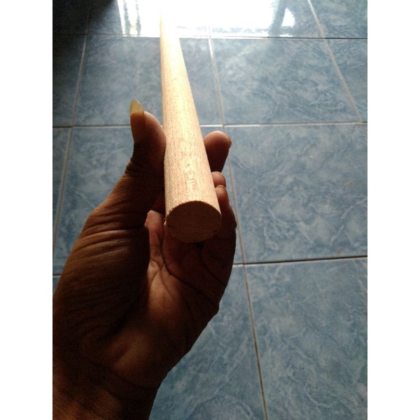 KAYU Round wooden stick dowel diameter 18mm length 30cm, 40cm and 50cm ...