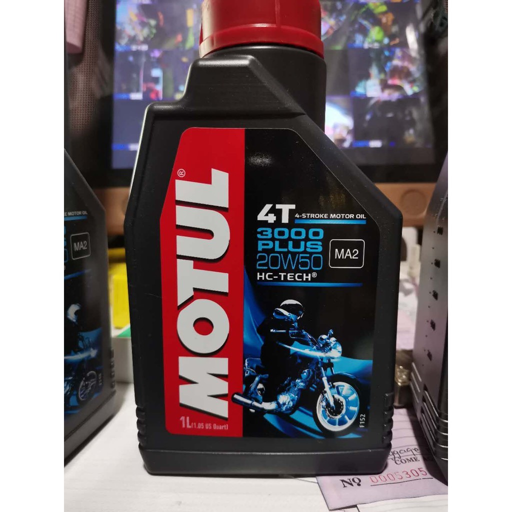 Motul Oil For Motorycle - MA2-10W40/MA2-20W50/Scooter-10W40 (1L ...