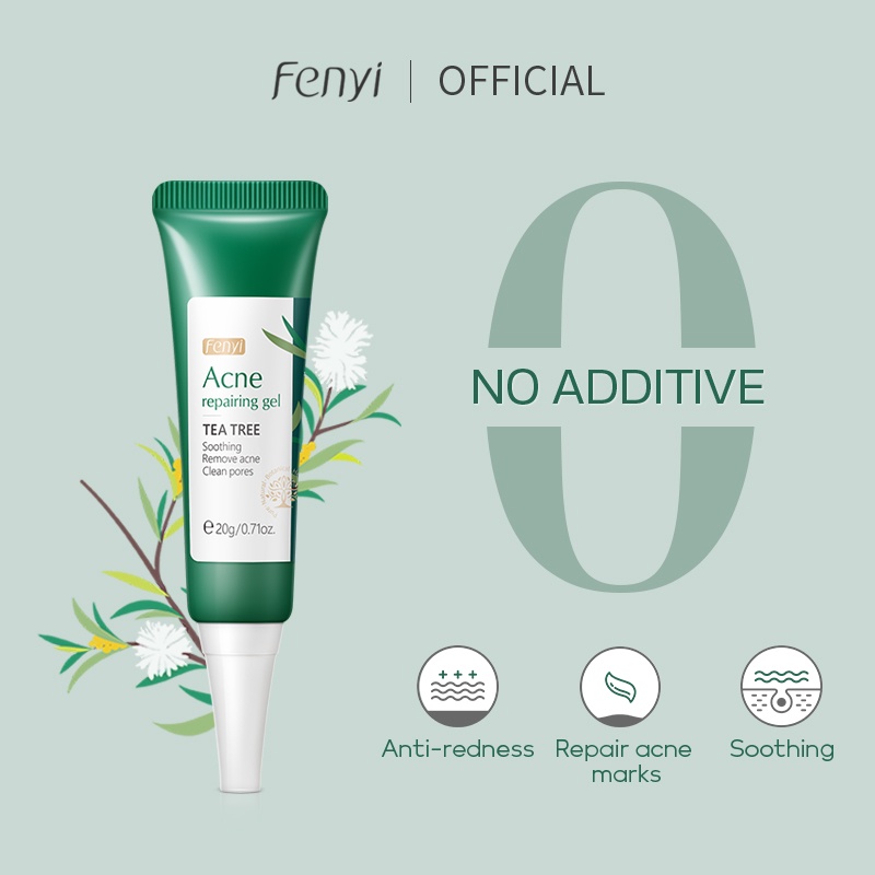 Fenyi Tea Tree Acne Marks Repairing Gel Pimple Redness Treatment Cream ...