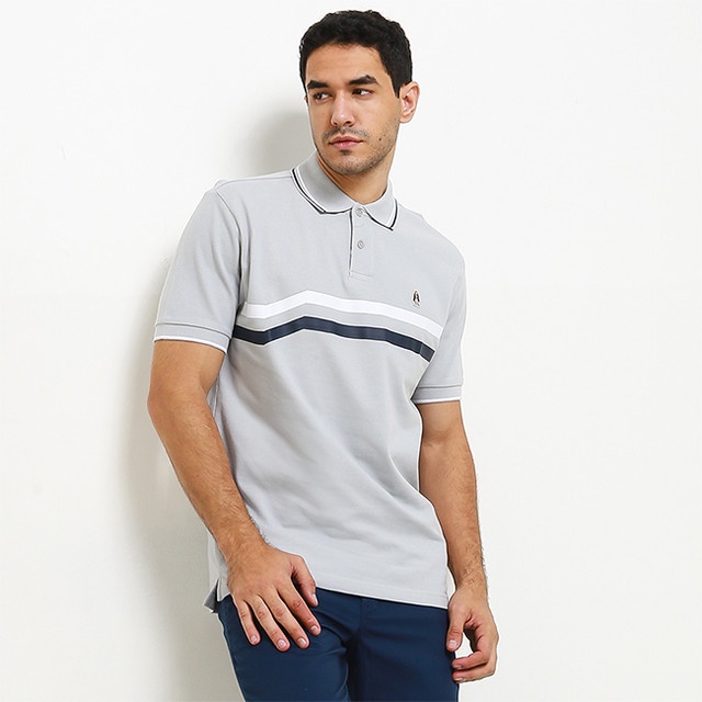 Hush Puppies Men's Coastal Light Blue Polo Shirt | Shopee Philippines