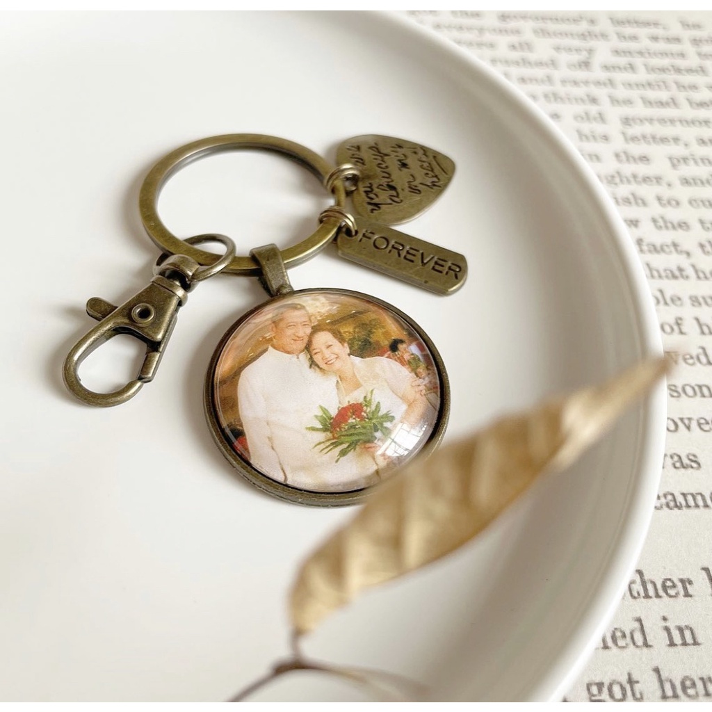 Mainecrafts Personalized 25mm Photo Pendant Keychain | Shopee Philippines