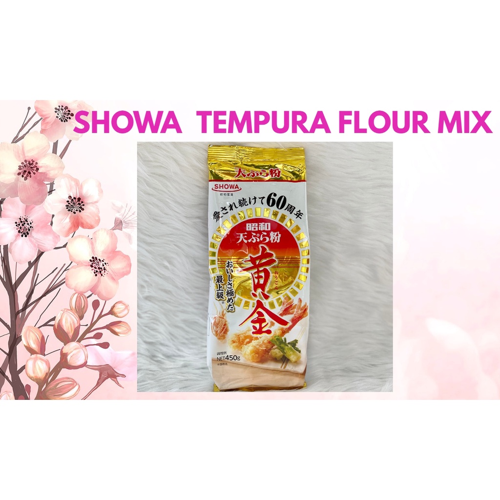 JAPAN SHOWA TEMPURA FLOUR MIX 450 GRAMS | Shopee Philippines