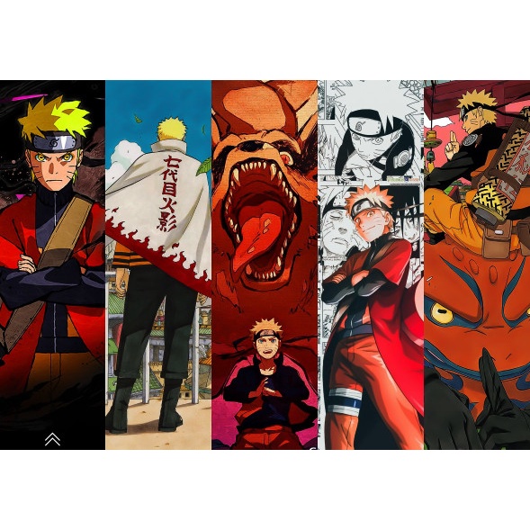 Naruto bookmark Set (5 products) | Shopee Philippines