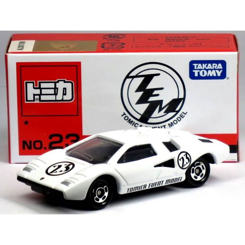 Tomica Lamborghini Countach LP400 Tomica Event Model TEM 23 | Shopee ...