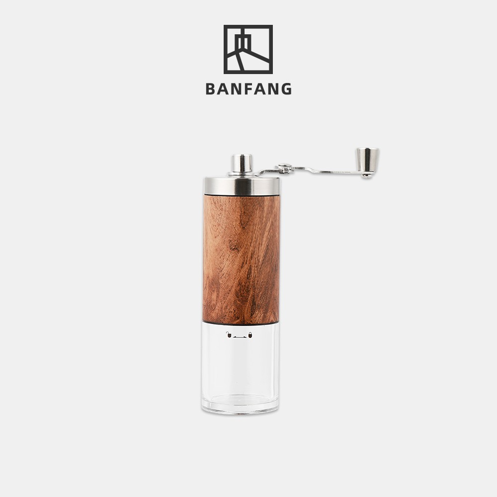 gmo1 BANFANG Coffee Bean Grinder Small Coffee Machine Hand-crank One ...