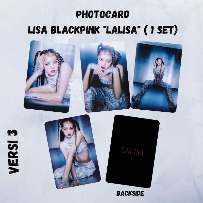 Photocard LISA BLACKPINK: LALISA (1Set) | Shopee Philippines