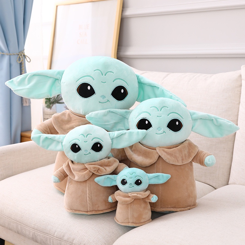 Star Wars The Child Plush Toy, Small Yoda Baby Figure from The ...