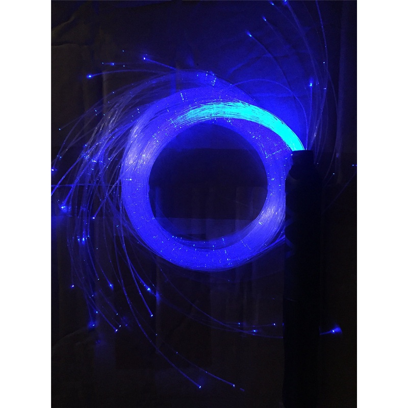 USB Chargeable Colorful Disco Dance Whip Party Led Fiber Optic Dancing ...