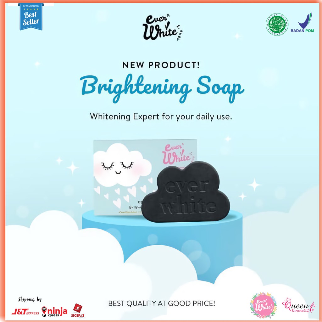 Everwhite Brightening Bar Soap / Ever White Cloud Soap 100% Original ...