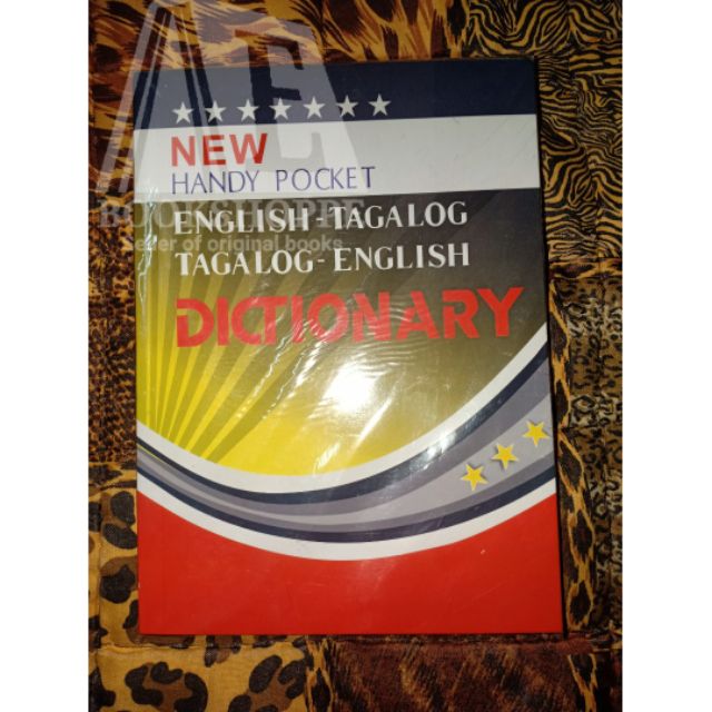 ORIG NEW HANDY POCKET English-Tagalog/ Tagalog-English Dictionary ...